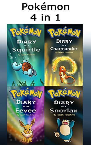 Pokemon: Diaries and Unofficial Tales 4 in 1 Book by Tagashi Takashima ...
