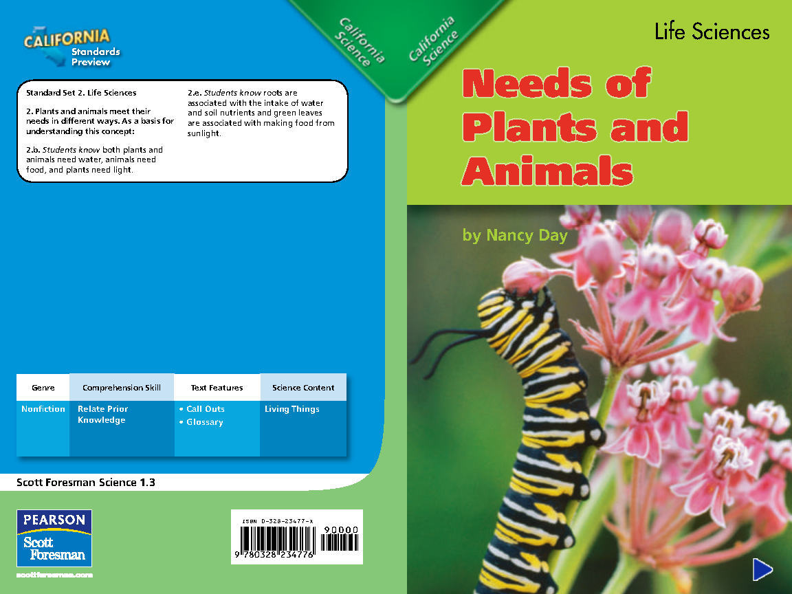 Needs of Plants and Animals by Nancy Day | Goodreads