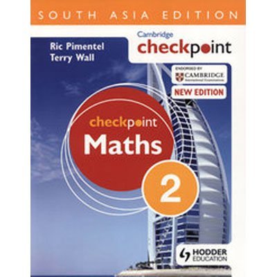 Cambridge Checkpoint Maths Student's Book No. 2 (SAE) by PIMENTEL RIC ...