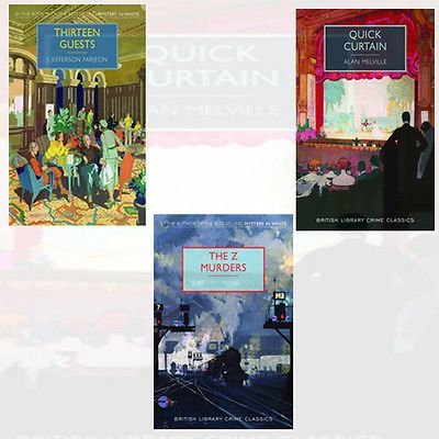British Library Crime Classics 3 Books Bundle Collection by J ...