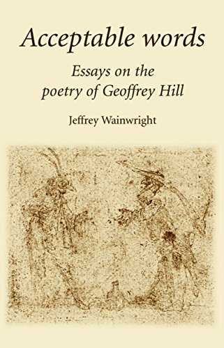 Acceptable words by Jeffrey Wainwright | Goodreads