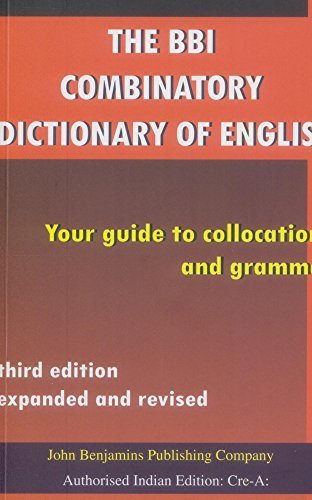 THE BBI COMBINATORY DICTIONARY OF ENGLISH by Morton Benson | Goodreads