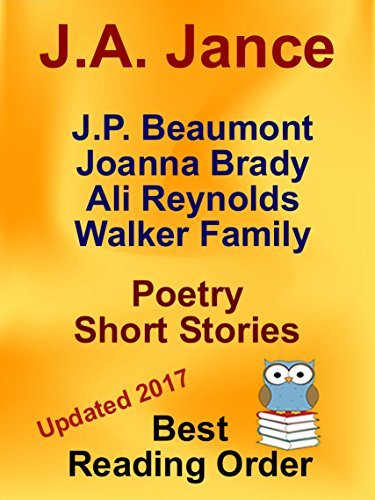 J.A. Jance Best Reading Order Updated 2017: J.P. Beaumont Series ...
