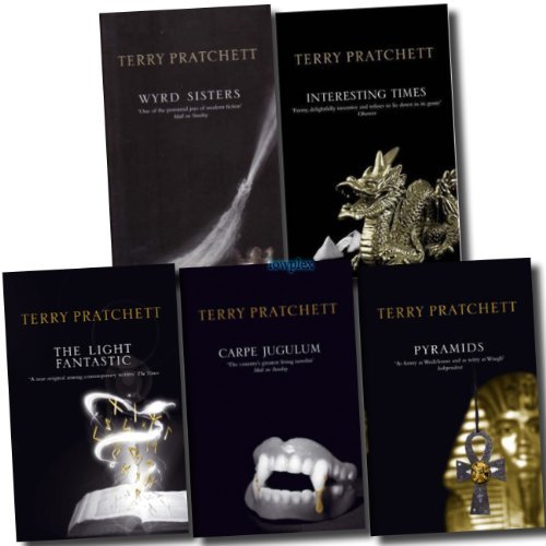 Discworld Novels Collection: Interesting Times / Wyrd Sisters / The ...