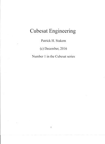 Cubesat Engineering (Cubesats Book 1) by Patrick Stakem | Goodreads