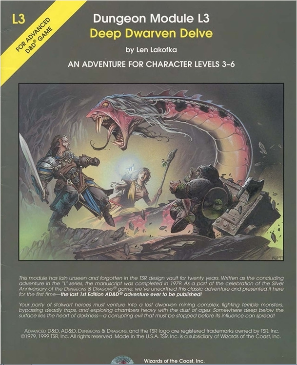 Deep Dwarven Delve by Lenard Lakofka | Goodreads