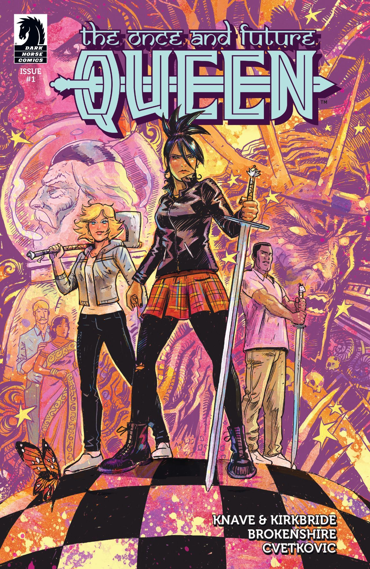 The Once and Future Queen #1 by Adam P. Knave | Goodreads