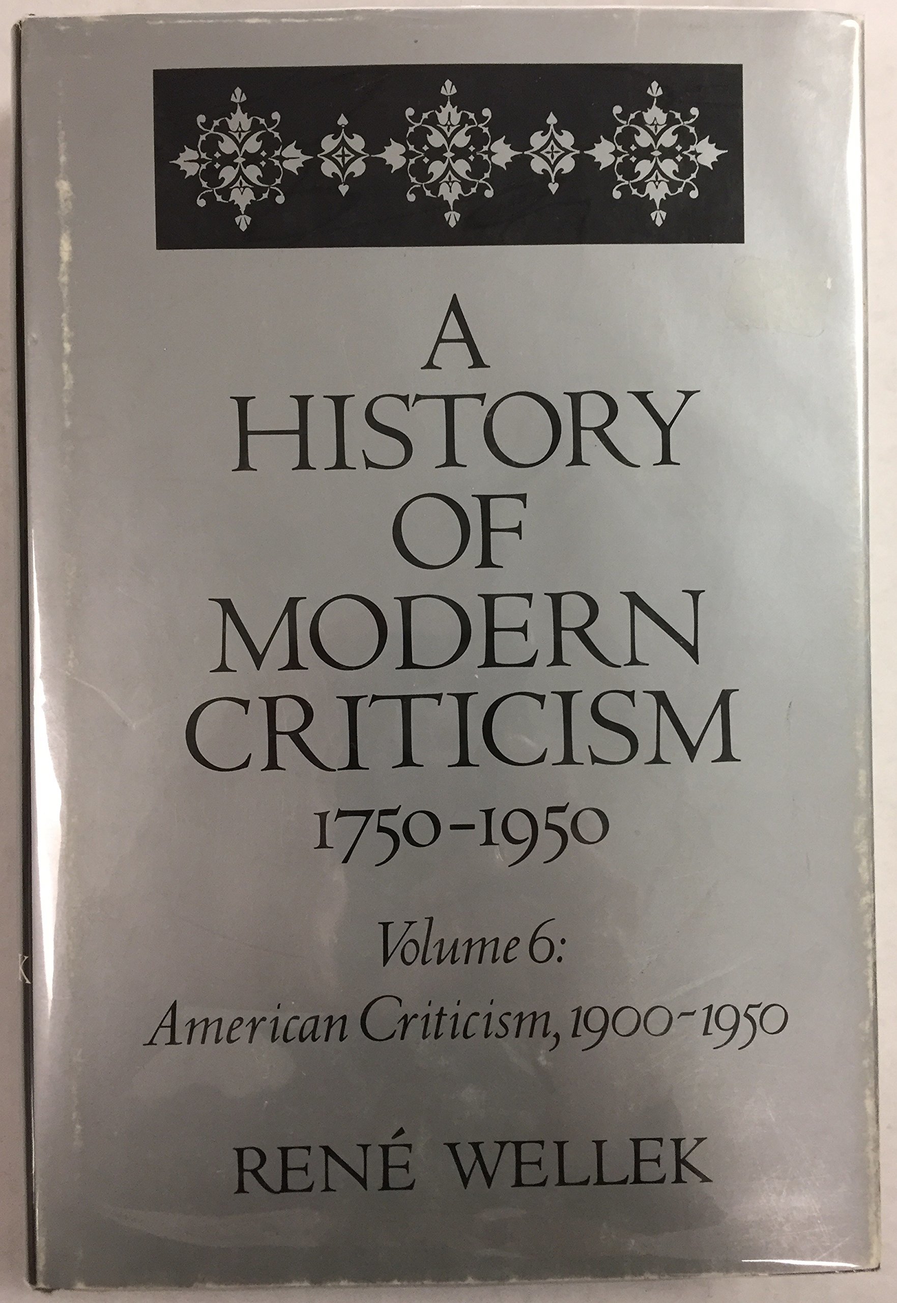 American Criticism, 1900-1950 by René Wellek | Goodreads