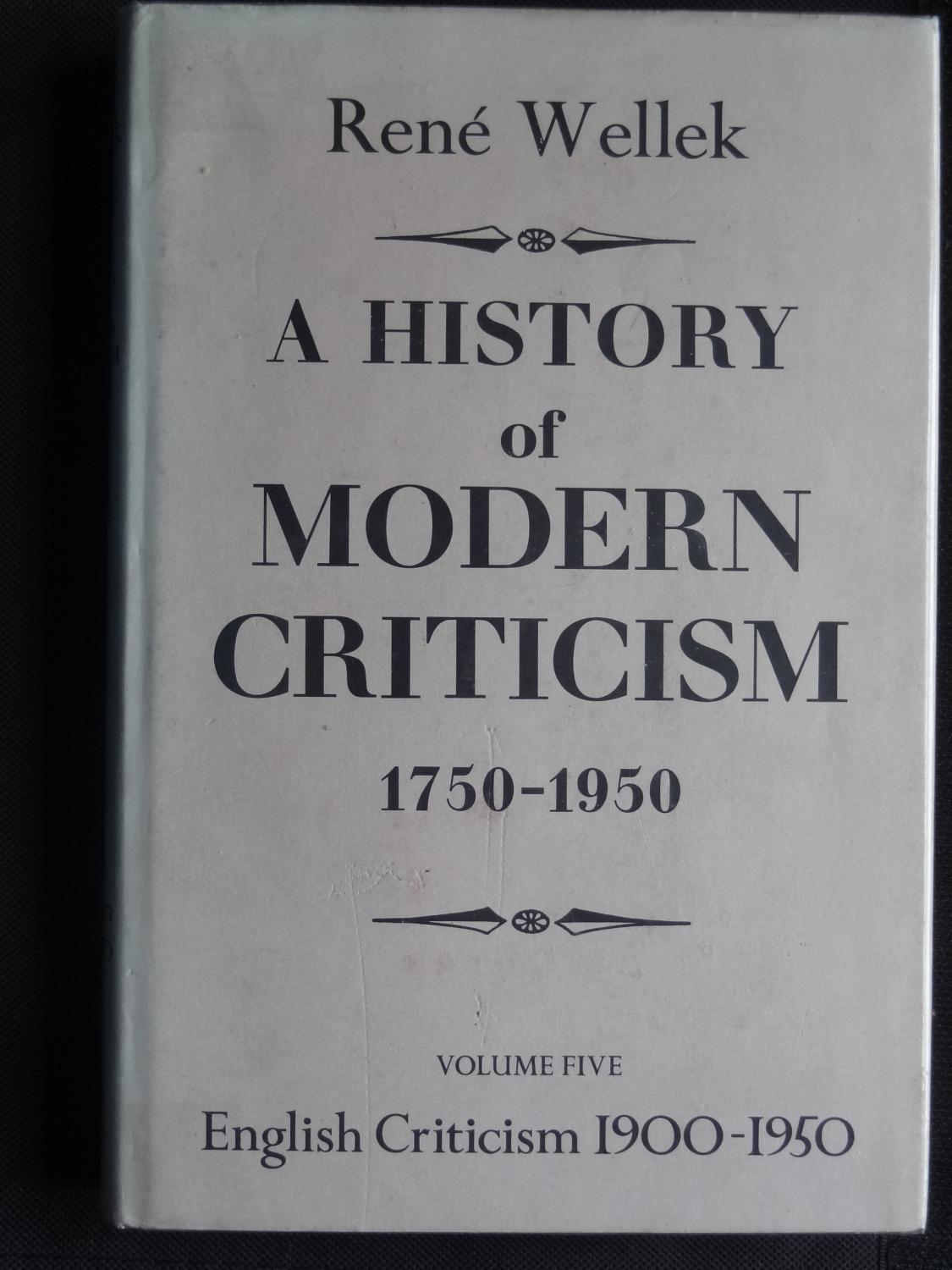 English Criticism, 1900-1950 by René Wellek | Goodreads
