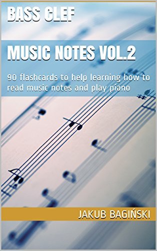 Bass clef Music notes Vol.2: 90 flashcards to help learning how to read ...