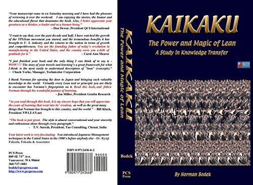 Kaikaku - The Power and Magic of Lean: A Study in Knowledge Transfer by ...