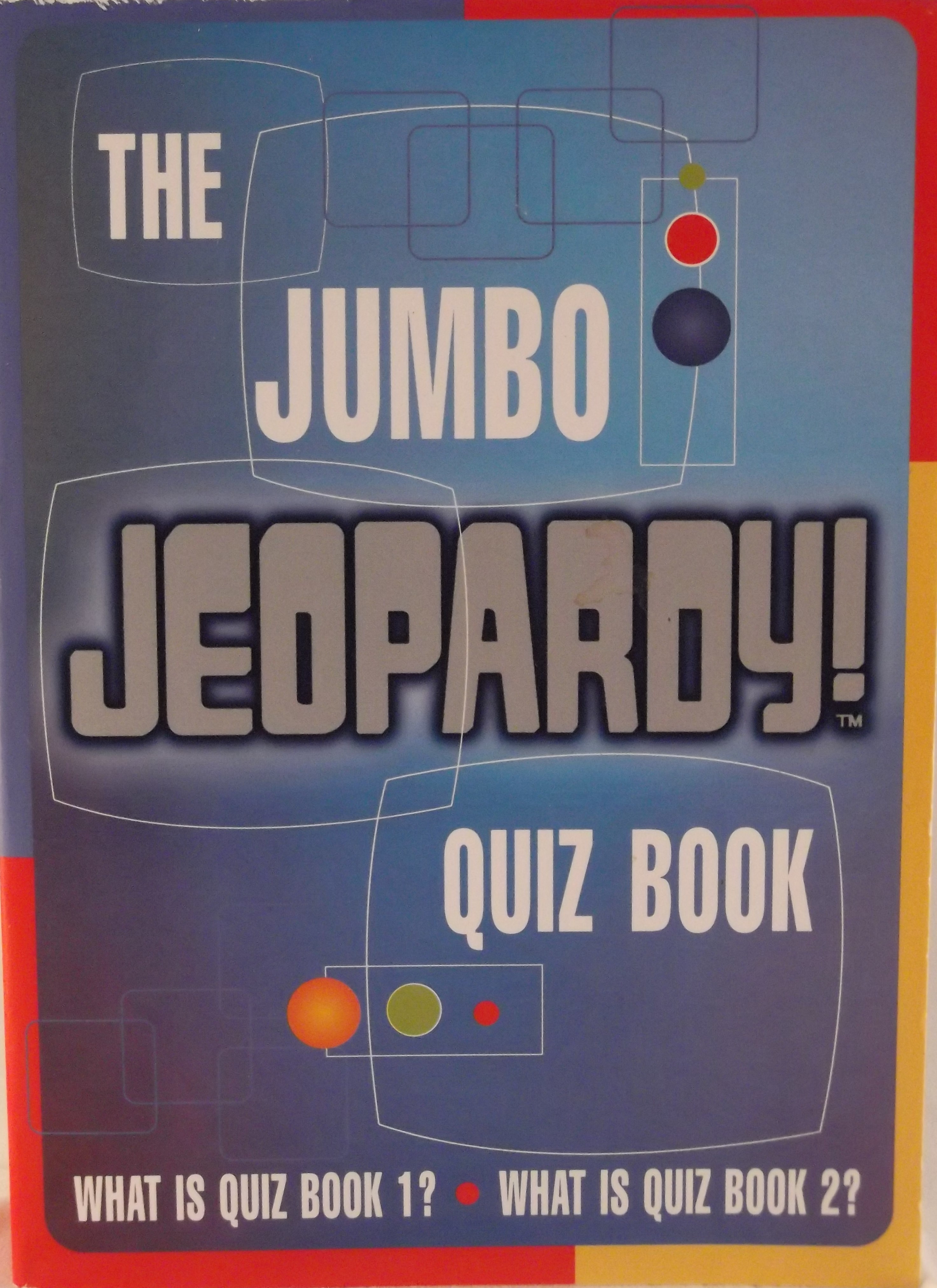 The Jumbo Jeopardy! Quiz Book by Jeopardy Productions | Goodreads