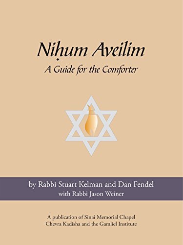 Nihum Aveilim by Rabbi Stuart Kelman | Goodreads