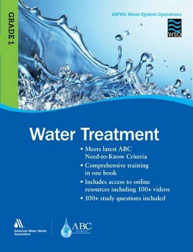 Water System Operations (WSO) Water Treatment, Grade I by American ...
