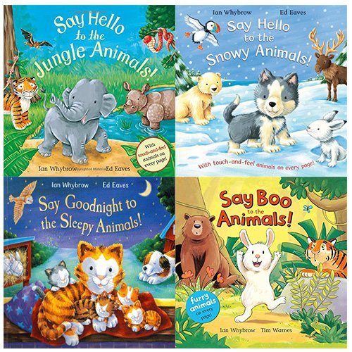 Say Hello to the Animals 6 Books Collection Set (say hello to the baby ...