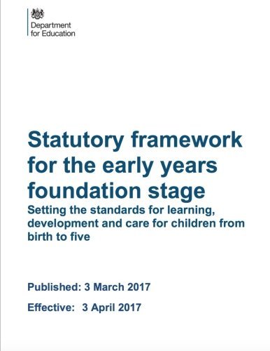 Statutory Framework for the EYFS by UK Government | Goodreads