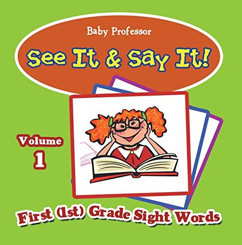 See It & Say It! : Volume 1 | First (1st) Grade Sight Words by Baby ...