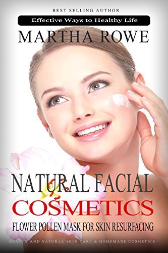 Natural Facial Cosmetics and Flower Pollen Mask for Skin Resurfacing ...