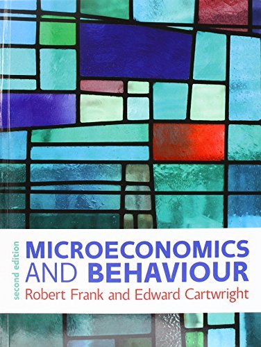 Microeconomics and Behaviour by Robert H. Frank | Goodreads