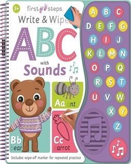 First Steps Write and Wipe ABC with Sounds by First Steps | Goodreads