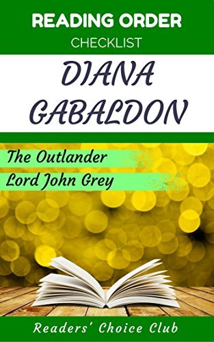 Reading order checklist: Diana Gabaldon - Series read order: Outlander ...