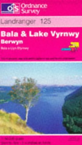 Bala and Lake Vyrnwy (Berwyn-Bala a Llyn Efyrnwy) by Ordnance Survey ...
