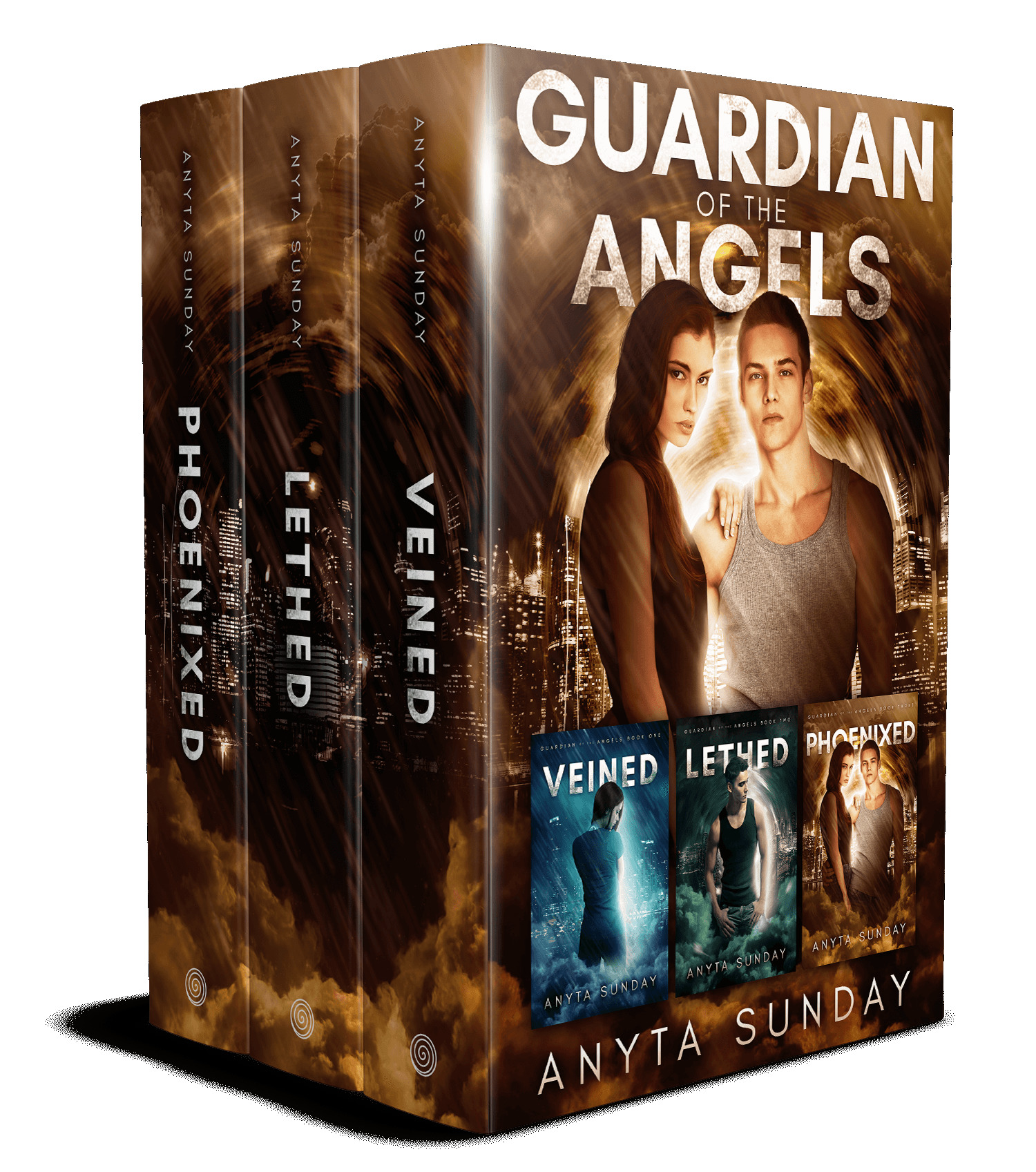 Guardian of the Angels Box Set, Books 1 - 3: Veined, Lethed & Phoenixed ...