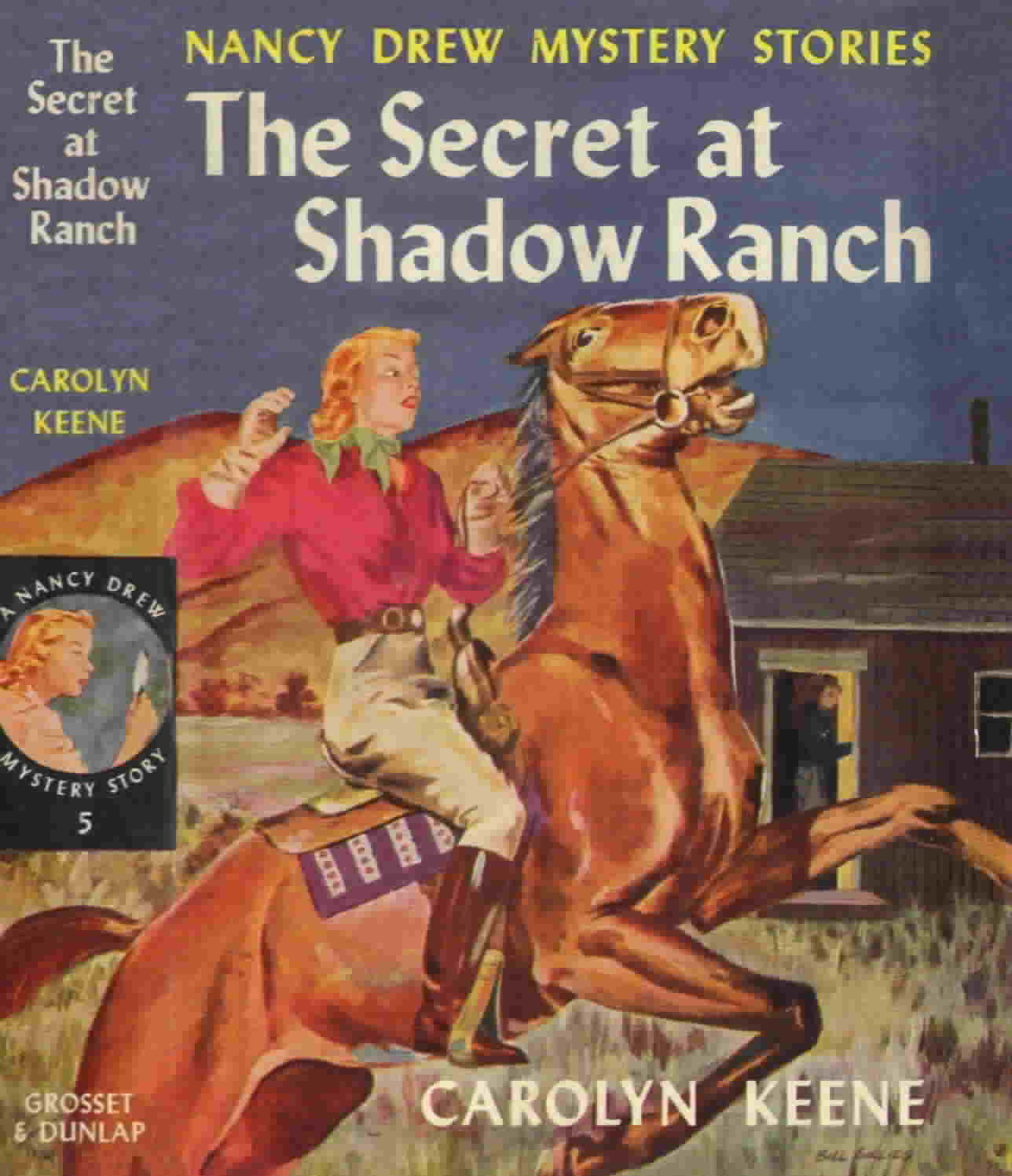 The Secret at Shadow Ranch (Nancy Drew, #5) by Carolyn Keene | Goodreads