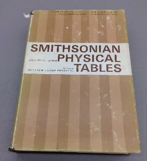 Smithsonian Physical Tables by William Elmer Forsythe | Goodreads