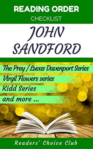 Reading order checklist: John Sandford - Series read order: Prey/Lucas ...
