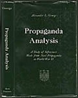 Propaganda analysis;: A study of inferences made from Nazi propaganda ...