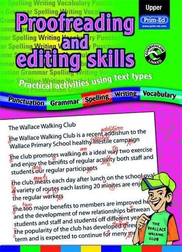 Proofreading and Editing Skills: Upper: Practical Activities Using Text ...