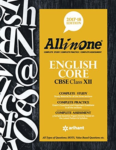CBSE All in One English Core Class 12 by Arihant Experts ( | Goodreads