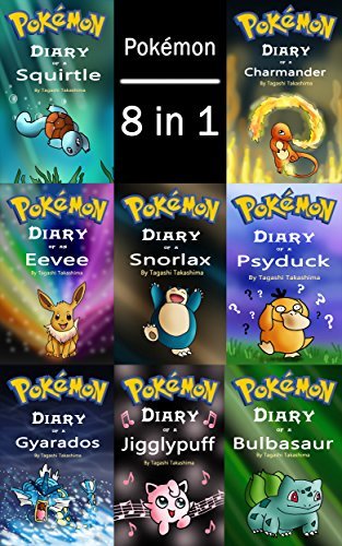 Pokemon: The Unofficial 8 in 1 Diary Book Bundle of Pokemon Stories by ...