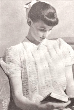 #0104 STEPHANIE BEDJACKET VINTAGE KNITTING PATTERN by Princess of ...