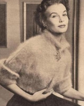 #0582 ANGORA SPENCER VINTAGE KNITTING PATTERN by Princess of Patterns ...