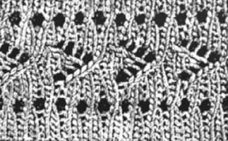 #0840 FANCY PATTERN VINTAGE KNITTING PATTERN by Princess of Patterns ...