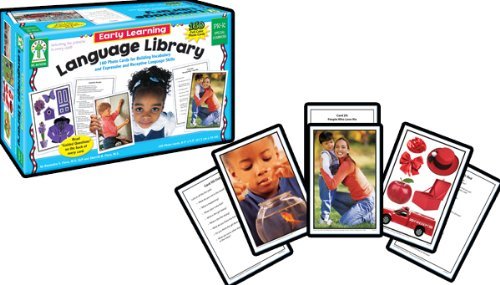 Key Education Early Learning Language Library Photo Flash Cards ...