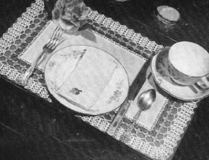 #1025 GOOD MORNING, DEAR VINTAGE CROCHET PATTERN by Princess of ...