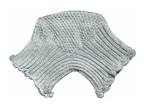 #1136 KNEE CAPS VINTAGE KNITTING PATTERN by Princess of Patterns ...