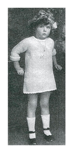 #1260 THE FANCHON DRESS VINTAGE KNITTING PATTERN by Princess of ...