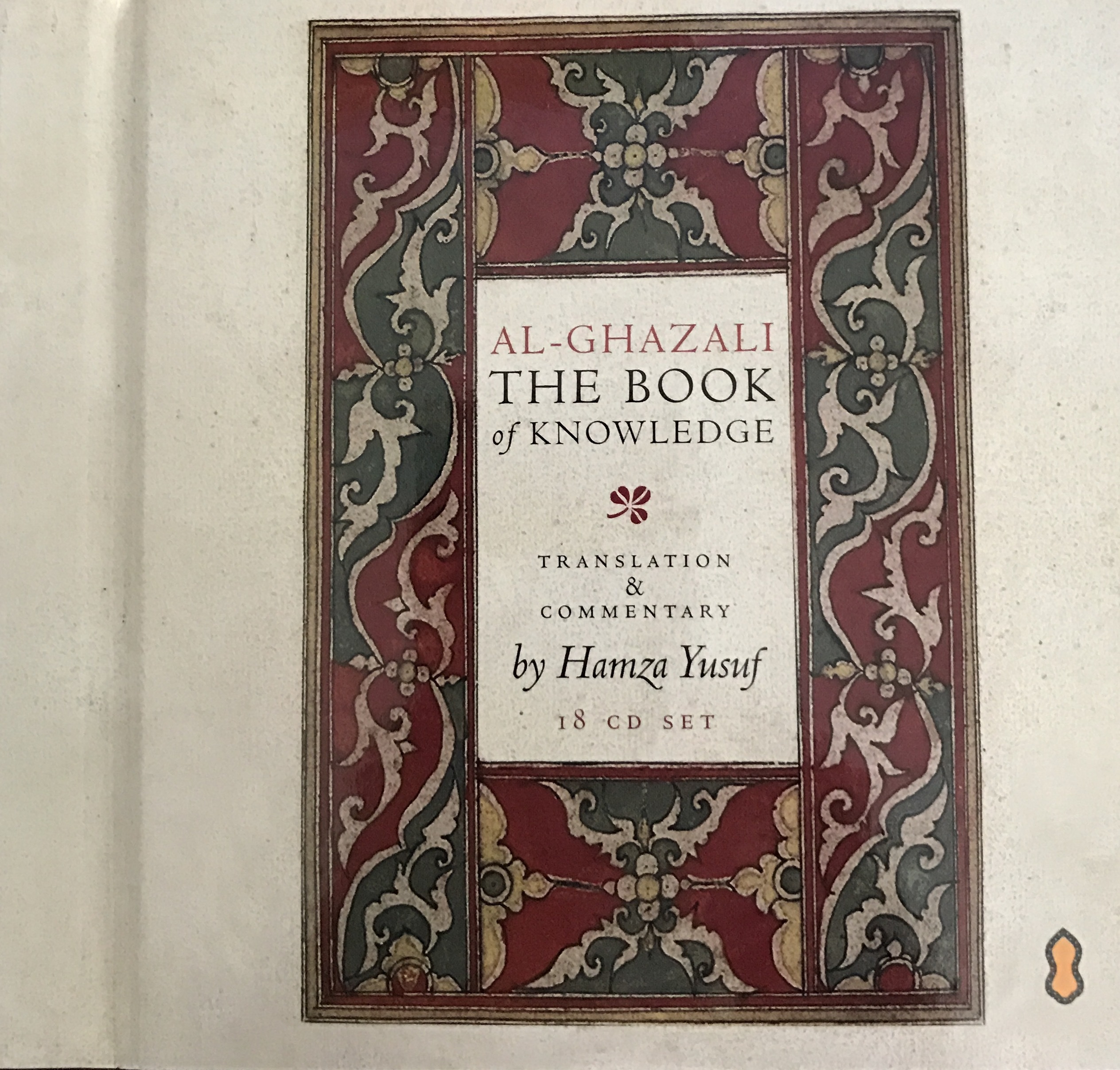 Book of Knowledge CD Set by al-Ghazâlî Hamza Yusuf | Goodreads