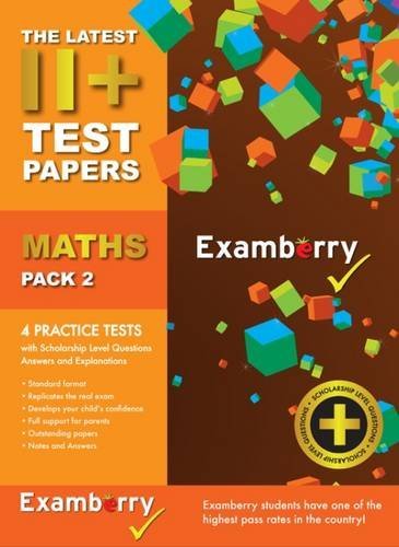 11+ Test Papers Maths Pack 2 by Examberry Media Ltd | Goodreads