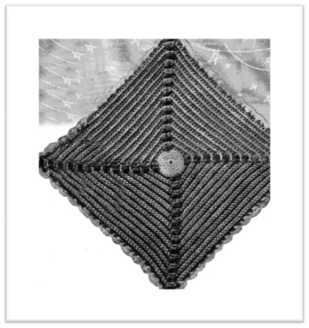 #2321 SQUARE PINWHEEL POTHOLDER VINTAGE CROCHET PATTERN by Princess of ...