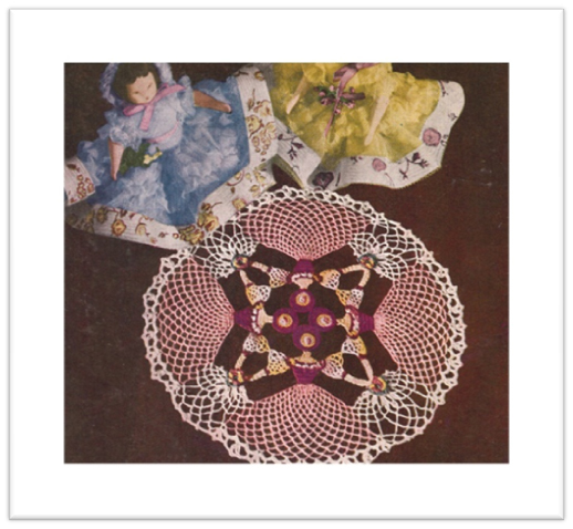 #2366 DOLLY DOILY VINTAGE CROCHET PATTERN by Princess of Patterns ...