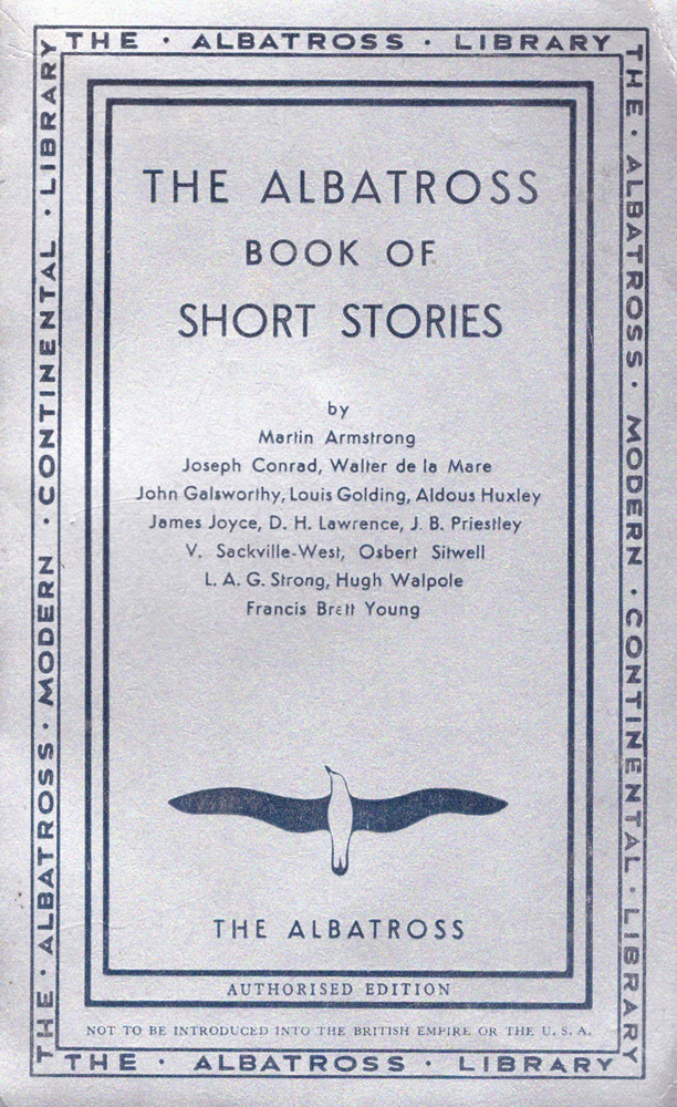 The Albatross Book of Short Stories by Martin Armstrong | Goodreads
