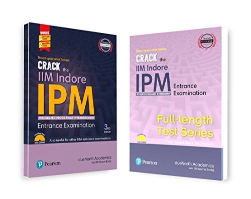 A complete preparation combo of Crack the IIM Indore: IPM Entrance Examination & Full Length ...