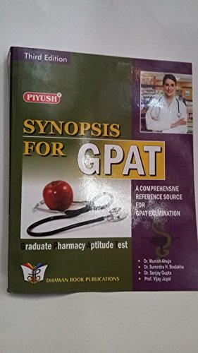Synopsis for GPAT (3 RD EDITION, 2016) by Munish Ahuja | Goodreads