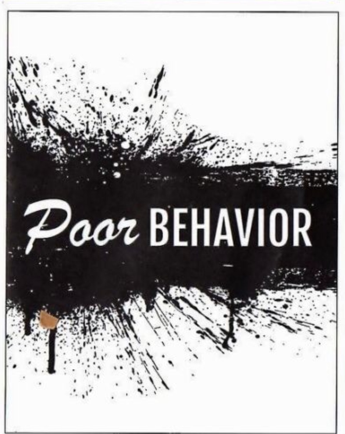 Poor Behavior by Theresa Rebeck | Goodreads