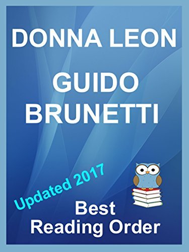 Donna Leon’s Inspector Guido Brunetti Series updated 2017 listed in ...